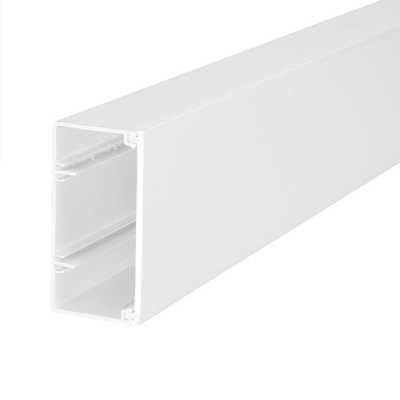 Dukatech|0111 017200|Double Compartment Metallic Trunking 150mmx50mm 2.44M
