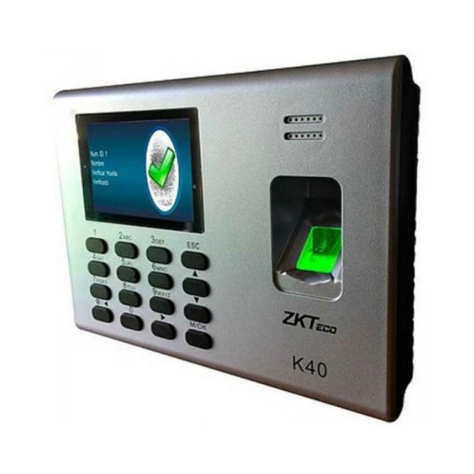 Dukatech|0111 017200|ZKTeco K40 Biometric Time Attendance Terminal Dukatech|0111 017200|ZKTeco K40 Biometric Time Attendance Terminal