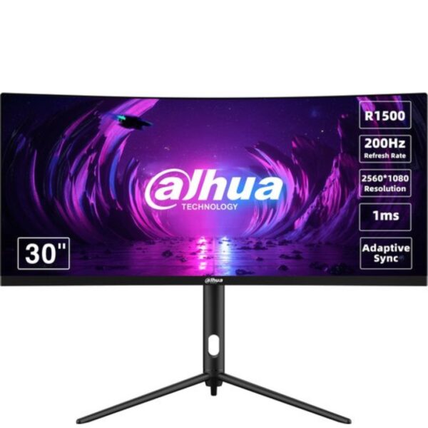 Computing :: Monitors :: Dahua LM30-E330CA 30 inch Curved Gaming Monitor