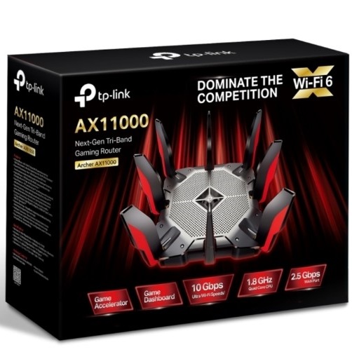 Dukatech | 0111 017200 | TP LINK AX11000 MU-MIMO Tri-Band Gaming Router