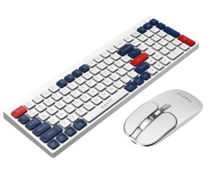 Dukatech | 0111 017200 | Havit KB830WB rechargable wireless Keyboard ...