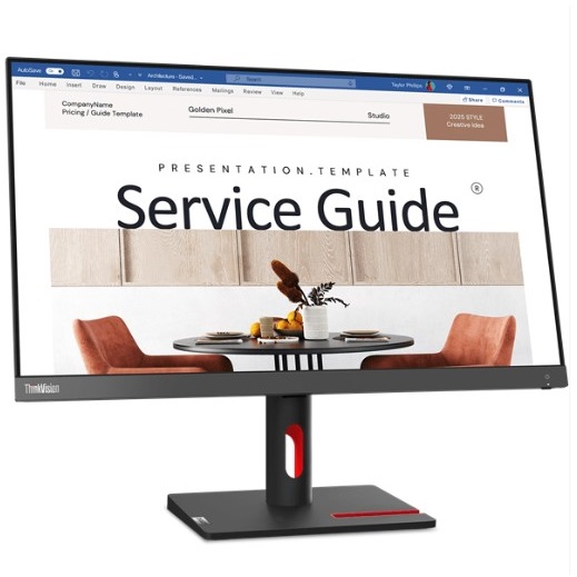 Computing :: Monitors :: Lenovo ThinkVision S24i-30 Raven Black 23.8 ...