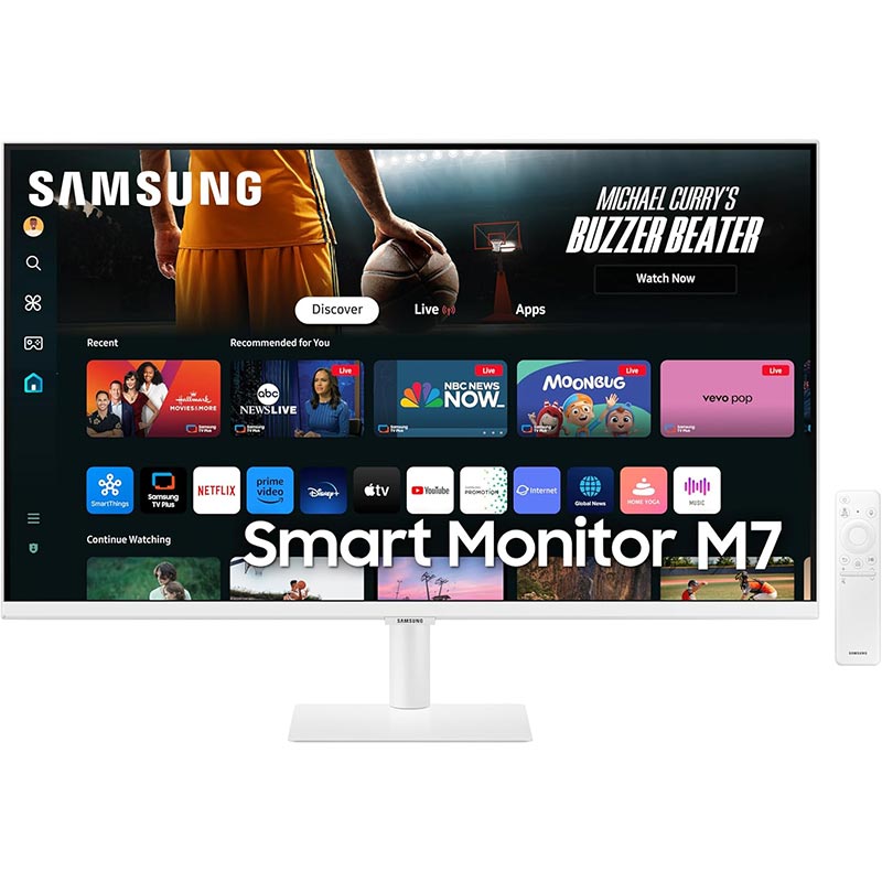 Dukatech | 0111 017200 | Samsung 32 Inch Smart Monitor M7 4K UHD (LS32DM703UMXUE)