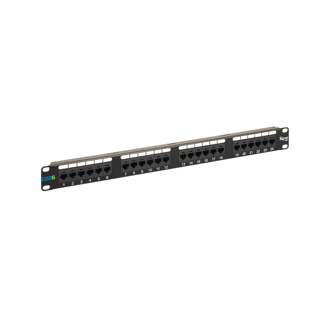 Dukatech|0111 017200|Digilink Cat 6 UTP 24 Port Patch Panel