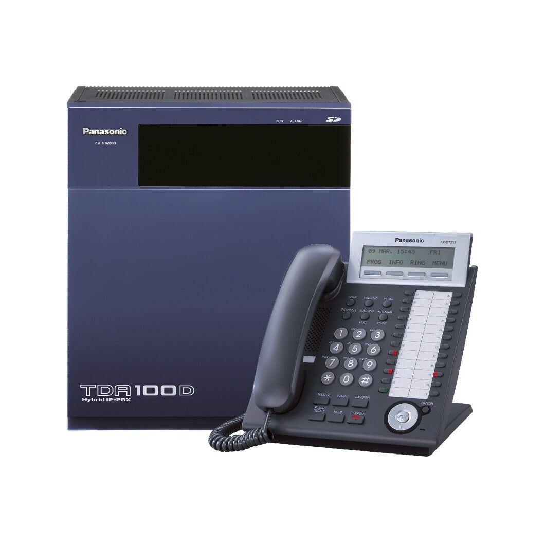 Dukatech | 0111 017200 | Panasonic KX-TDA100 Hybrid IP PBX System