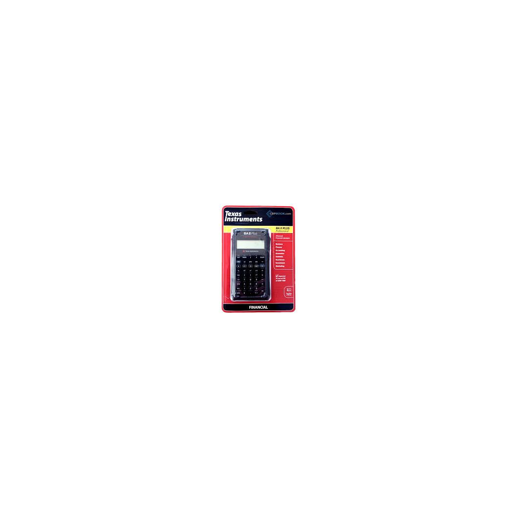 Dukatech | 0111 017200 | Texas Instruments BA II Plus Professional ...