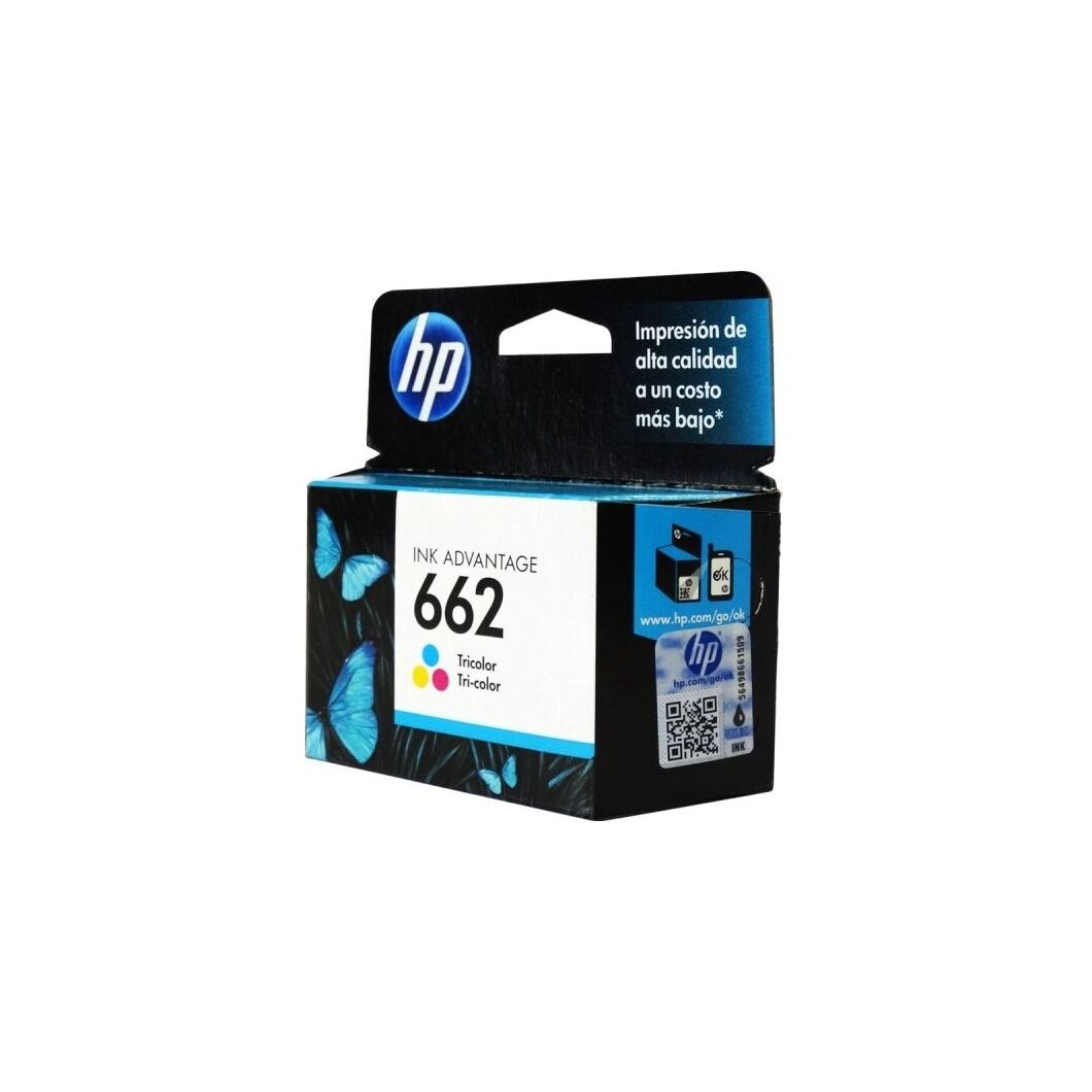 Dukatech | 0111 017200 | HP 662 Tri-color Original Ink Advantage Cartridge