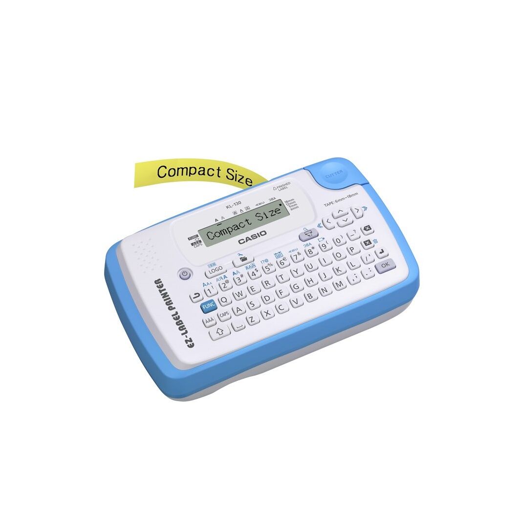 Dukatech | 0111 017200 | Casio KL-130 Handheld Label Printer