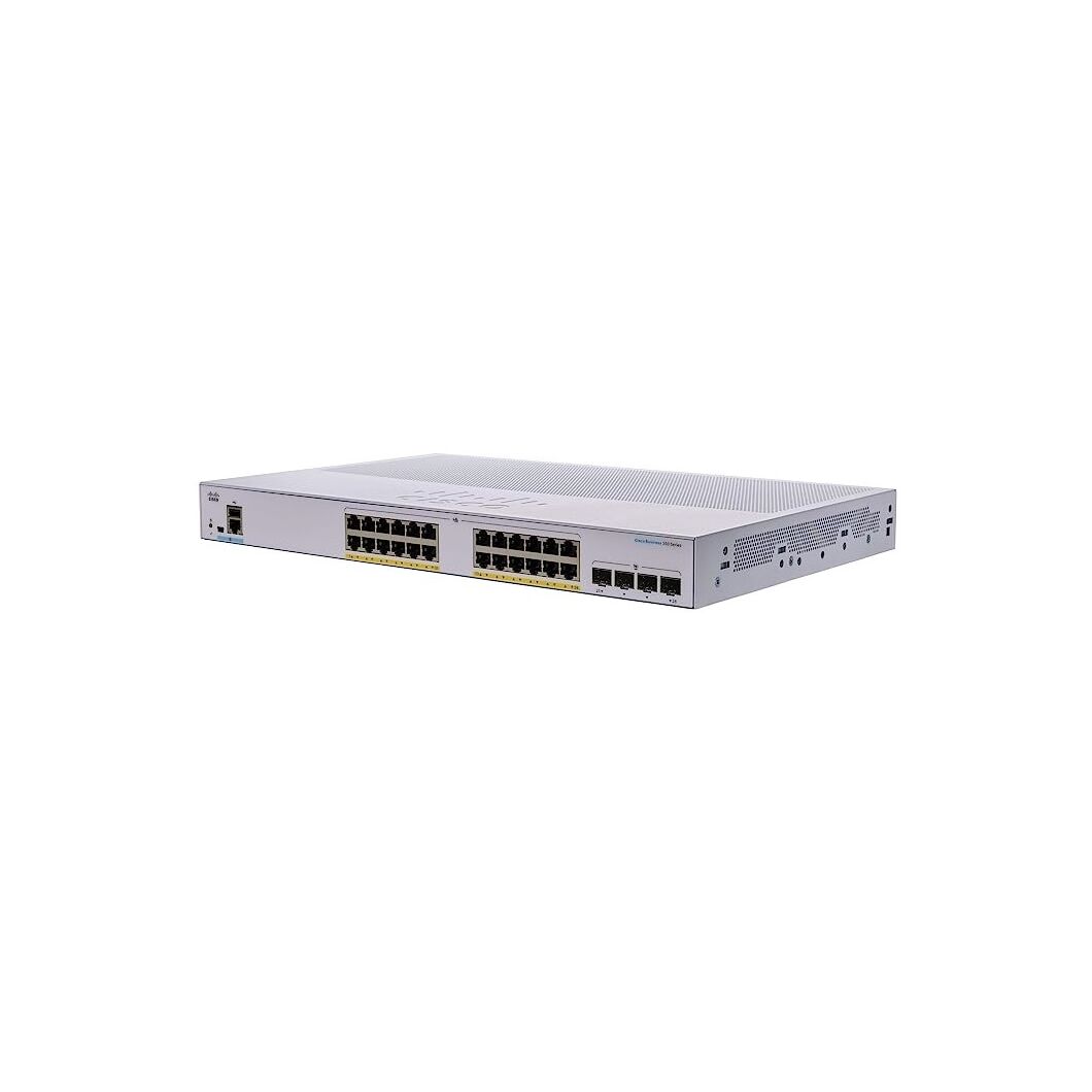 Dukatech|0111 017200| Cisco CBS-350-24P-4G 24 Port Managed PoE Switch