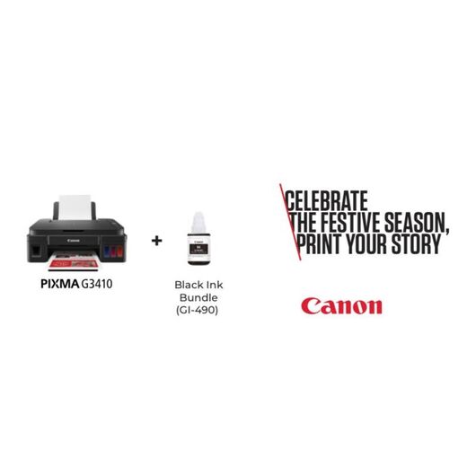 Dukatech | 0111 017200 | Canon PIXMA G3410 A4 MFP Colour Printer